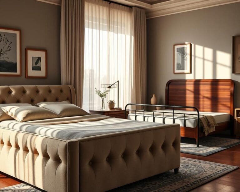 Hoe kies je een bedframe dat stijl toevoegt? | visibledreams.nl